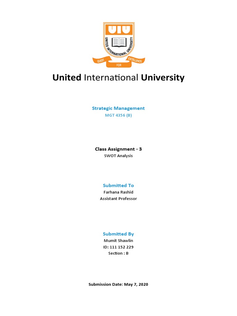 Strategic Management | PDF | Hewlett Packard | Swot Analysis