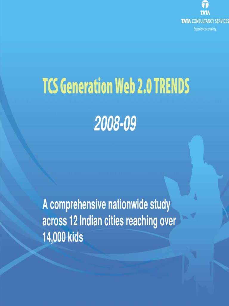 TCS Generation Web2.0 Survey0709 | PDF | Social Networking Service ...
