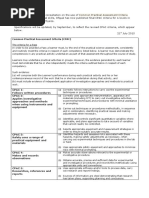 A Level Chemistry AQA CPAC Criteria Checklist | PDF | Risk