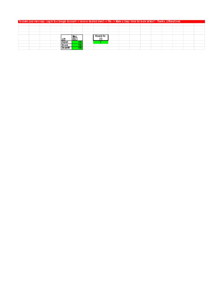 16 Week Complete Program - Calgary Barbell PDF | PDF | Weight Training ...