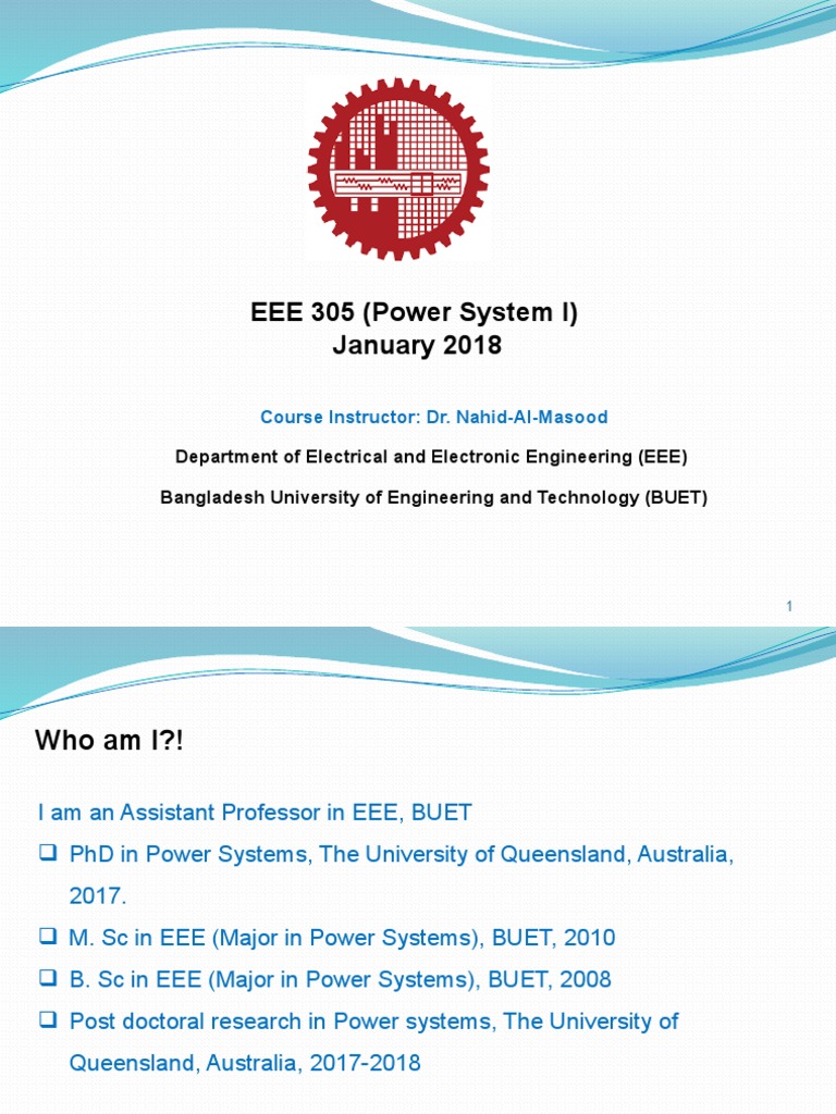 L1 - EEE305 - Jan 2018 | PDF