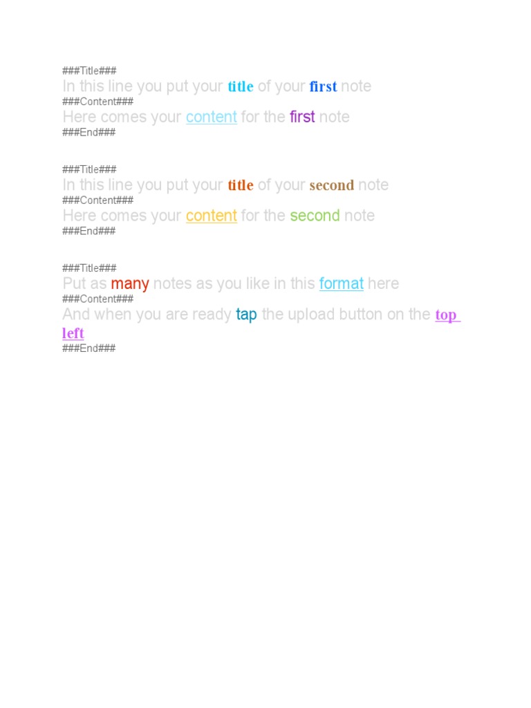 Spicker Note 3 | PDF