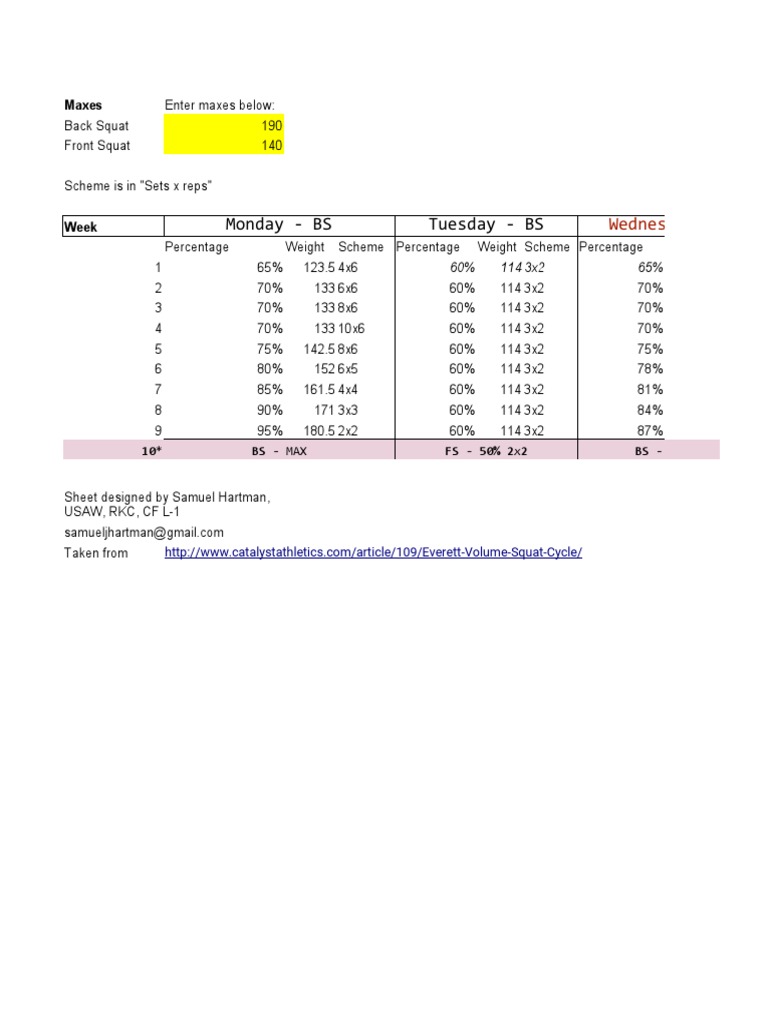Monday - BS Tuesday - BS: Wednesday - FS | PDF | Sports