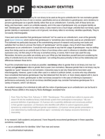 Comprehensive List of 72 Genders | PDF | Gender | Gender Studies