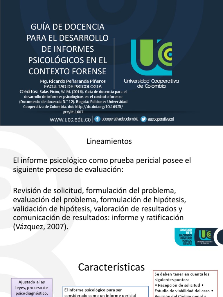 Guia Elaboración de Informe Forense | PDF | Validez (Estadísticas ...
