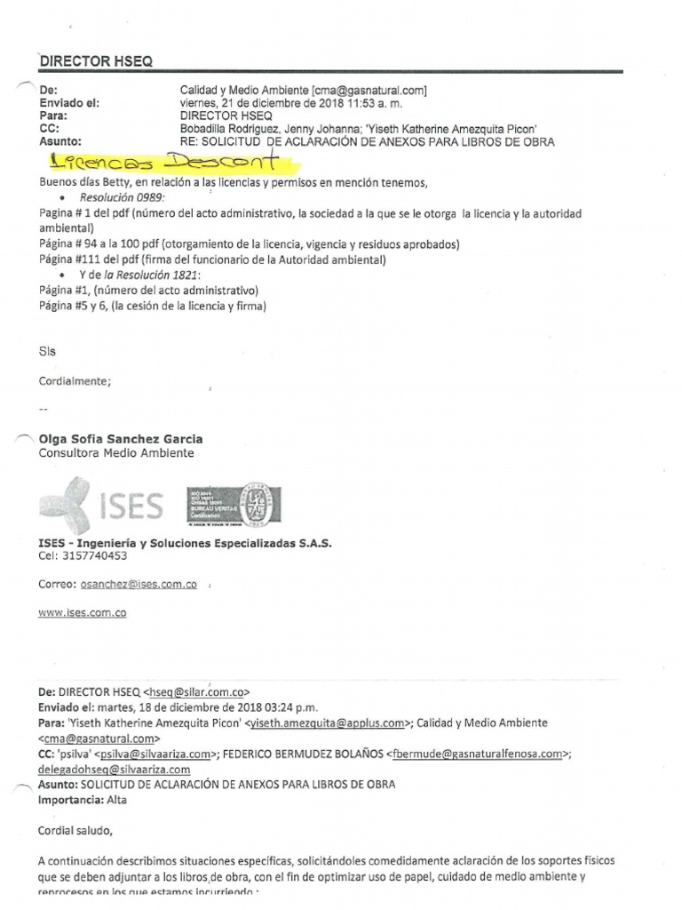 Licencia Descont | PDF