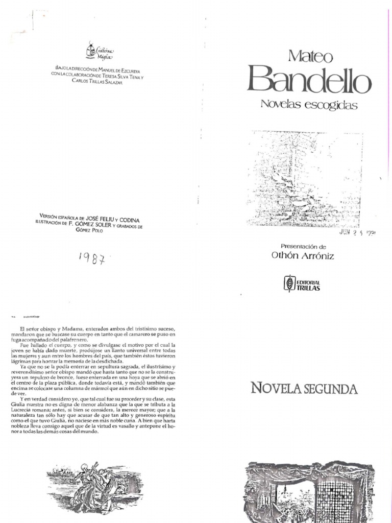 Bandello Romeo y Julieta A | PDF