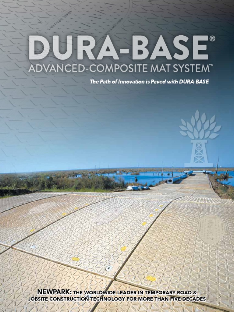 DURA-BASE Brochure (Newpark) 06-2017 | PDF | Road | Pipeline Transport