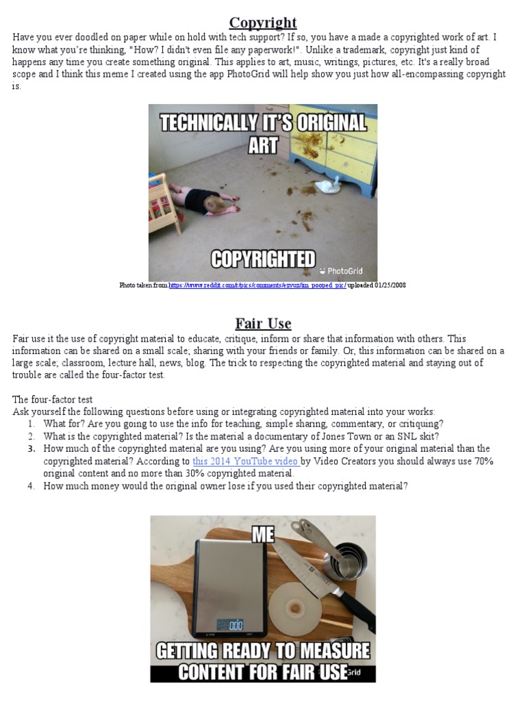 Memes Times 3 | PDF | Creative Commons | Fair Use