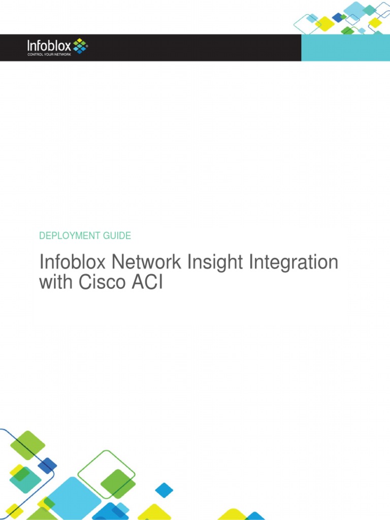 Infoblox Deployment Guide Infoblox Network Insight Integration With ...