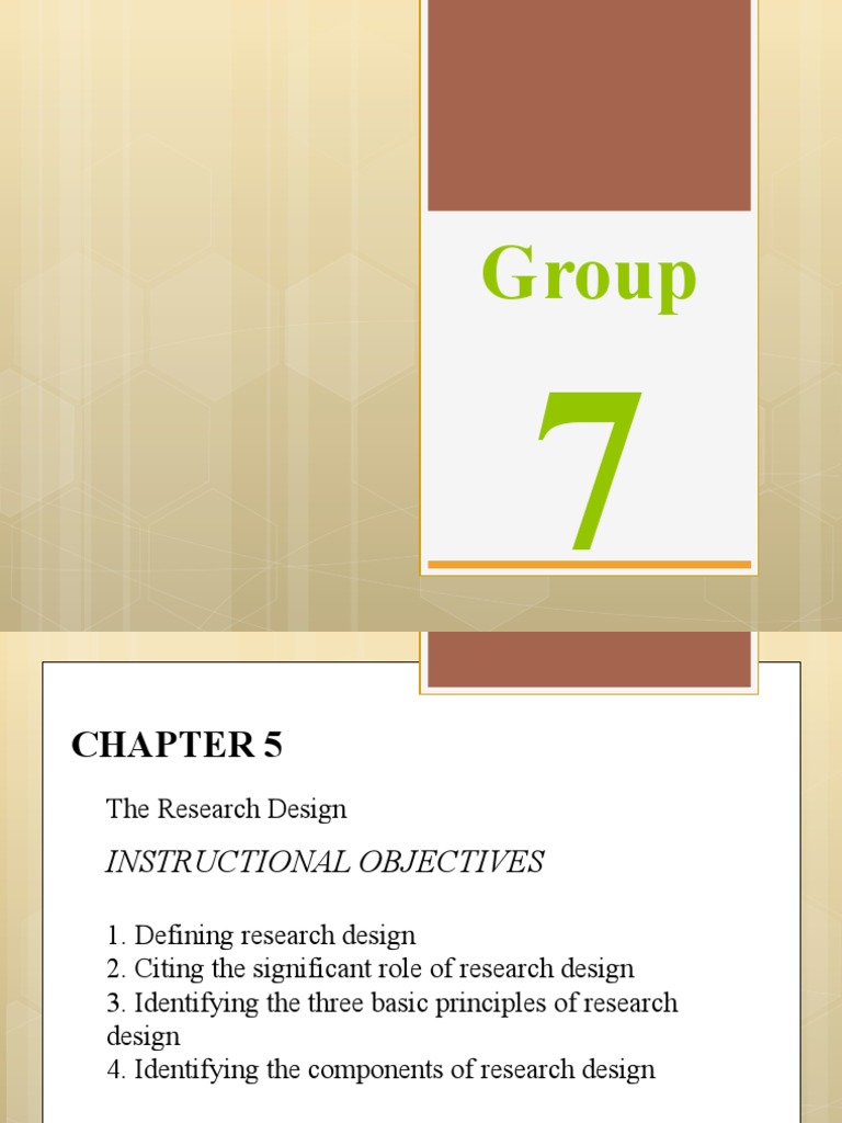 Presentation in Research | PDF | Research Design | Experiment