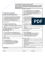 Orebro Questionnaire Scoring Guide | PDF