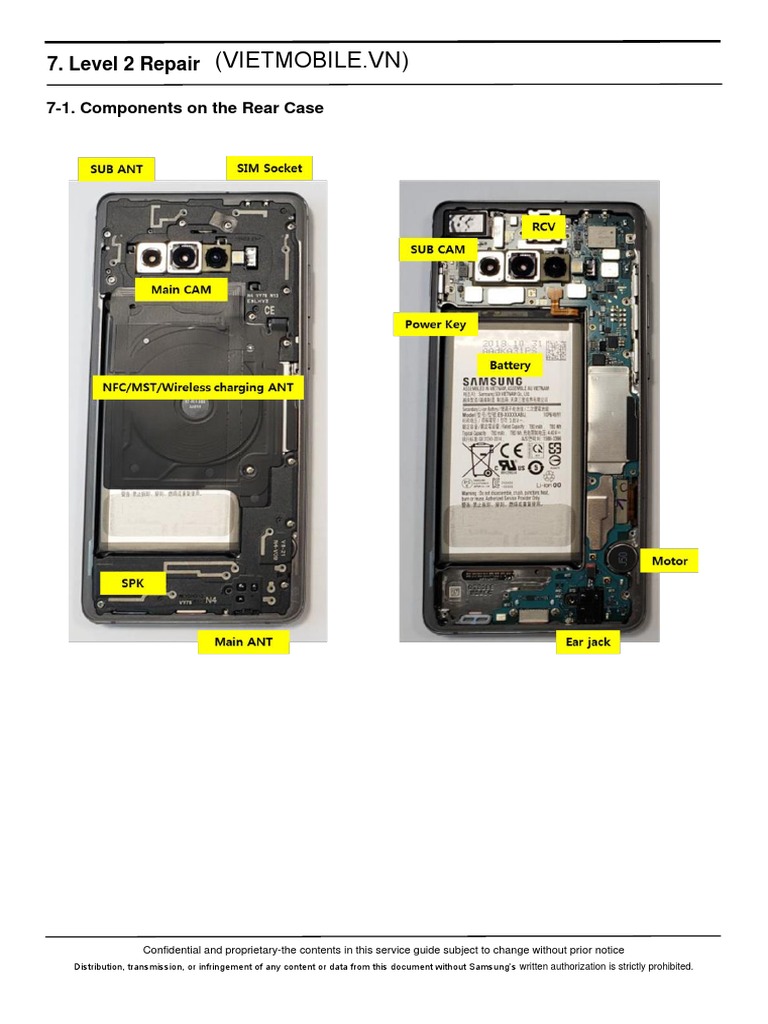 Disassembly & Reassembly | Download Free PDF | Electronics | Manufactured Goods