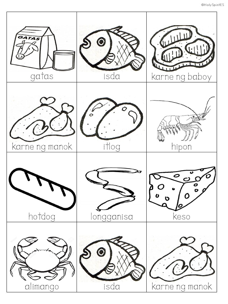 Classification Pagkain Galing Sa Hayop at Halaman PDF | PDF