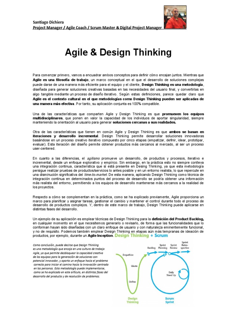 Agile & Design Thinking | PDF | Diseño | Innovación