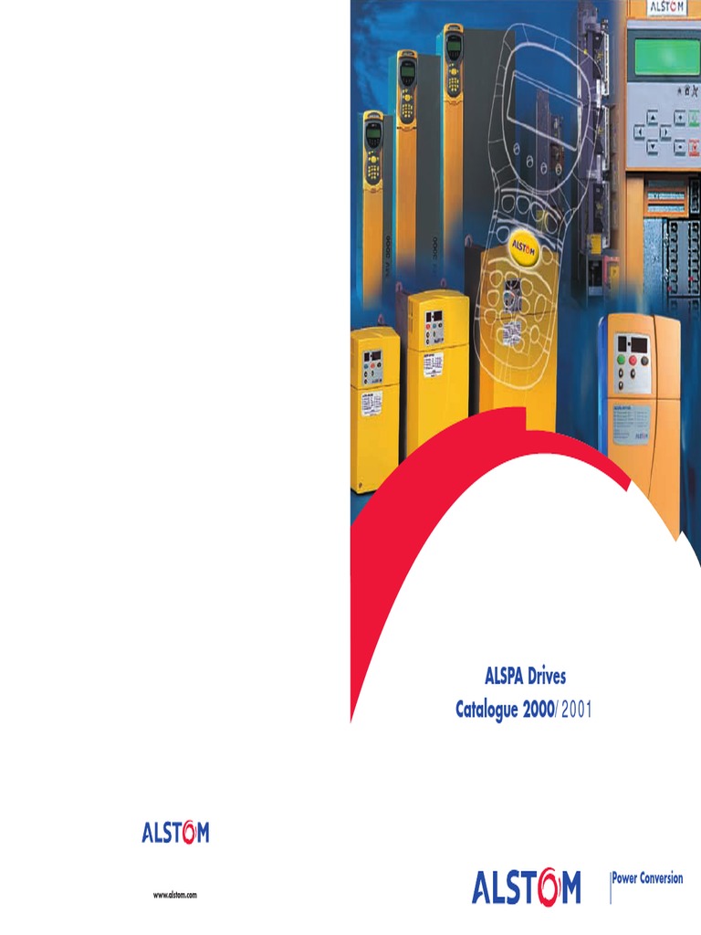 ALSPA Drives Catalogue 2000 /2001: Power Conversion | PDF | Electric ...