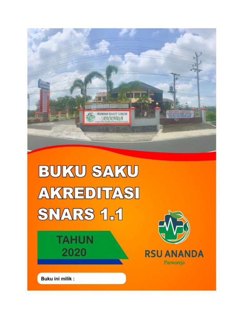 Buku Saku Akreditasi SNARS Edisi 1.1 | PDF | Pengembangan Diri | Kesehatan Holistik