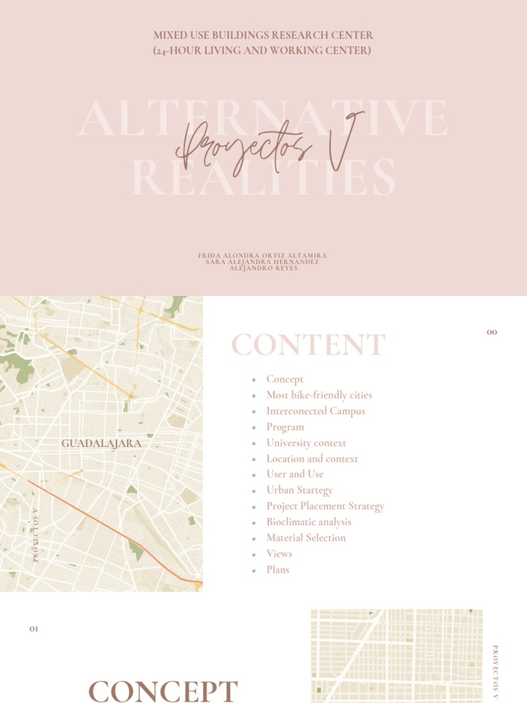 Alternative Realities: Proyectos V | PDF | Cycling Infrastructure ...