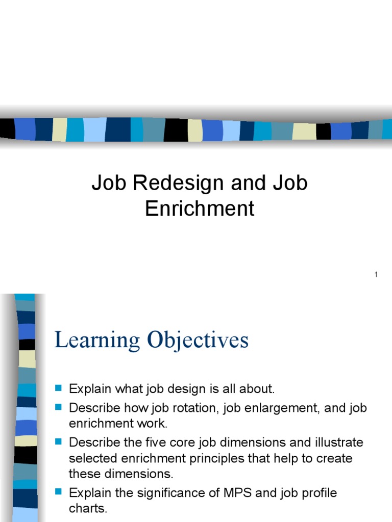 Job Redesign | PDF | Business | Human Nature