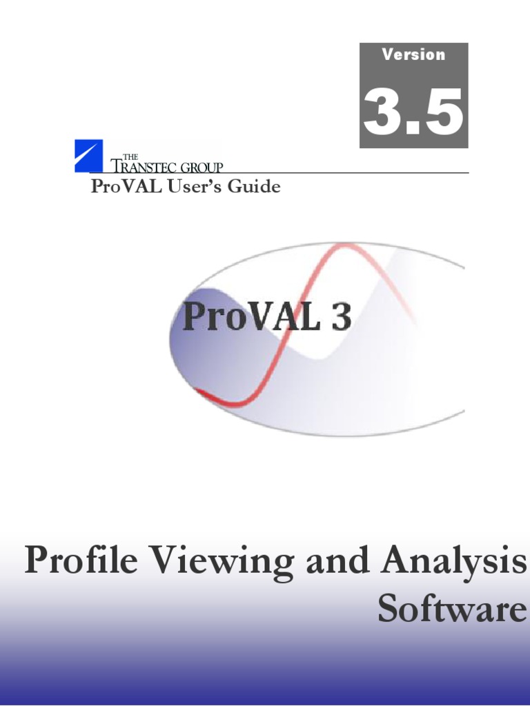 ProVAL 3.5 Users Guide | PDF | Microsoft Excel | Screenshot