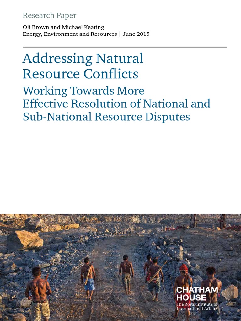 Addressing Natural Resource Conflicts | PDF | Sudan | Pastoralism
