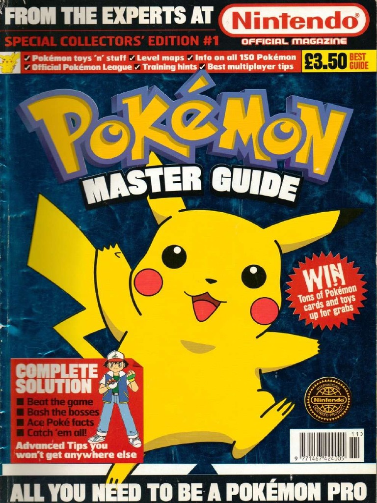 (Nintendo Magazine 1999) - Pokemon Master Guide | PDF