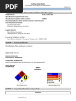 Aeon 4000 SDS | PDF | Personal Protective Equipment | Carcinogen