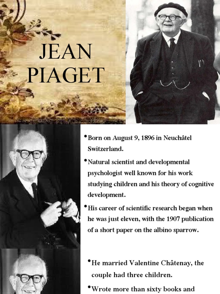 Jean Piaget Life and Work | Download Free PDF | Constructivism ...