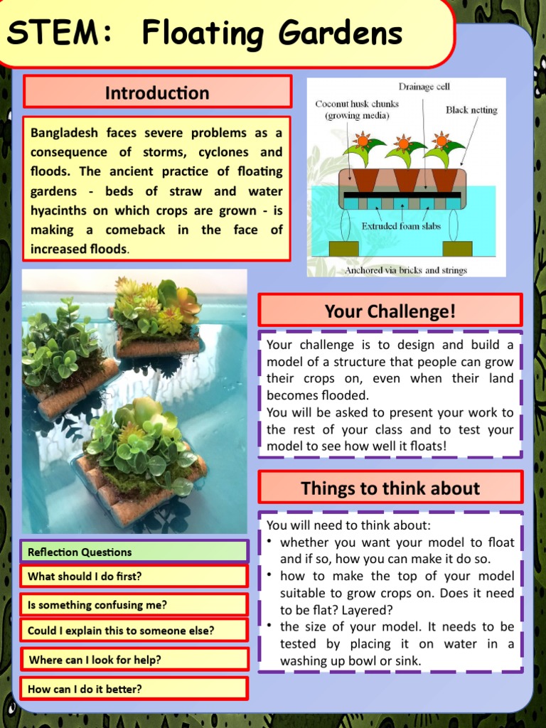 Floating Garden Stem Challenge | PDF
