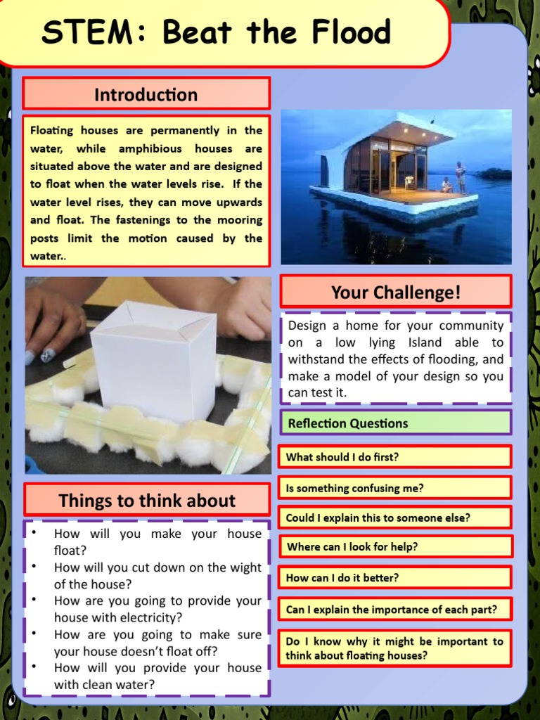 Beat The Flood Stem Challenge | PDF | Home & Garden