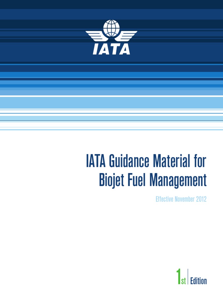 Guidance Biojet Management PDF | PDF | Jet Fuel | Emissions Trading