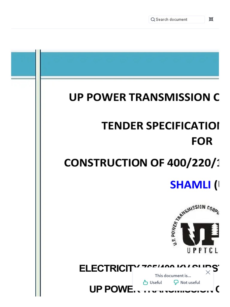 UPPTCL - PDF - Electrical Substation - Switch - Free 30-Day Trial ...