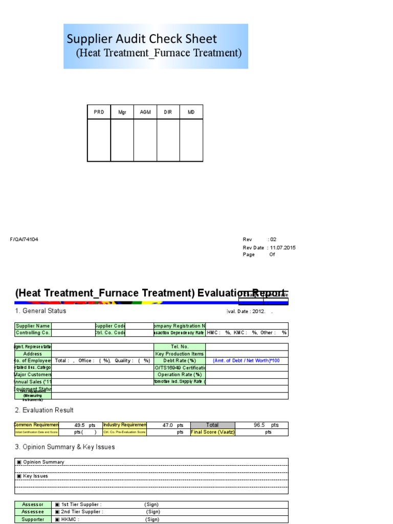 Heat Treatment - Furnace Treatment | PDF | Calibration | Quality ...