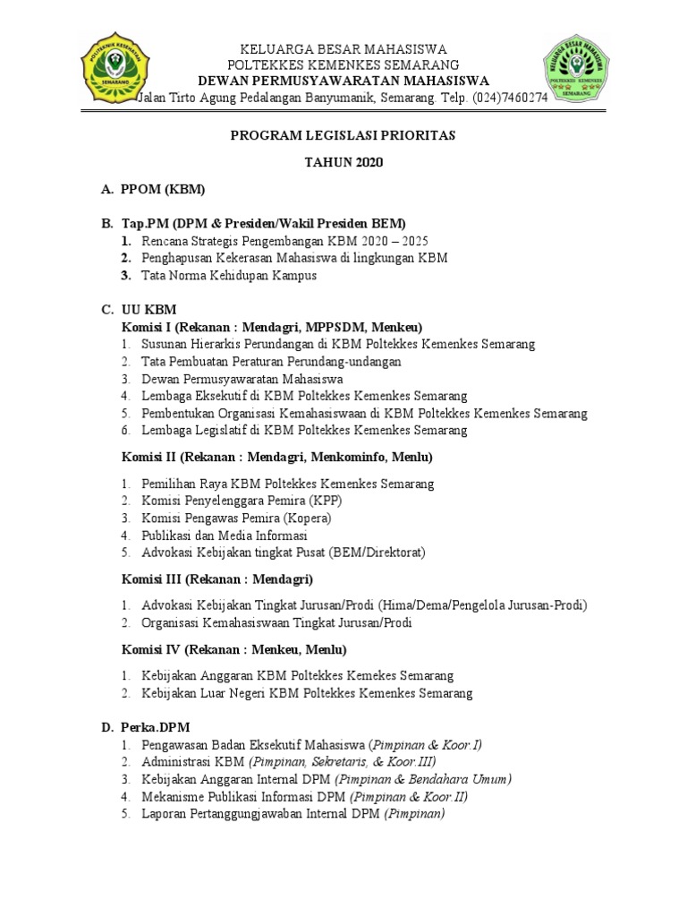 Prolegtas DPM 2020 | PDF | Komputer