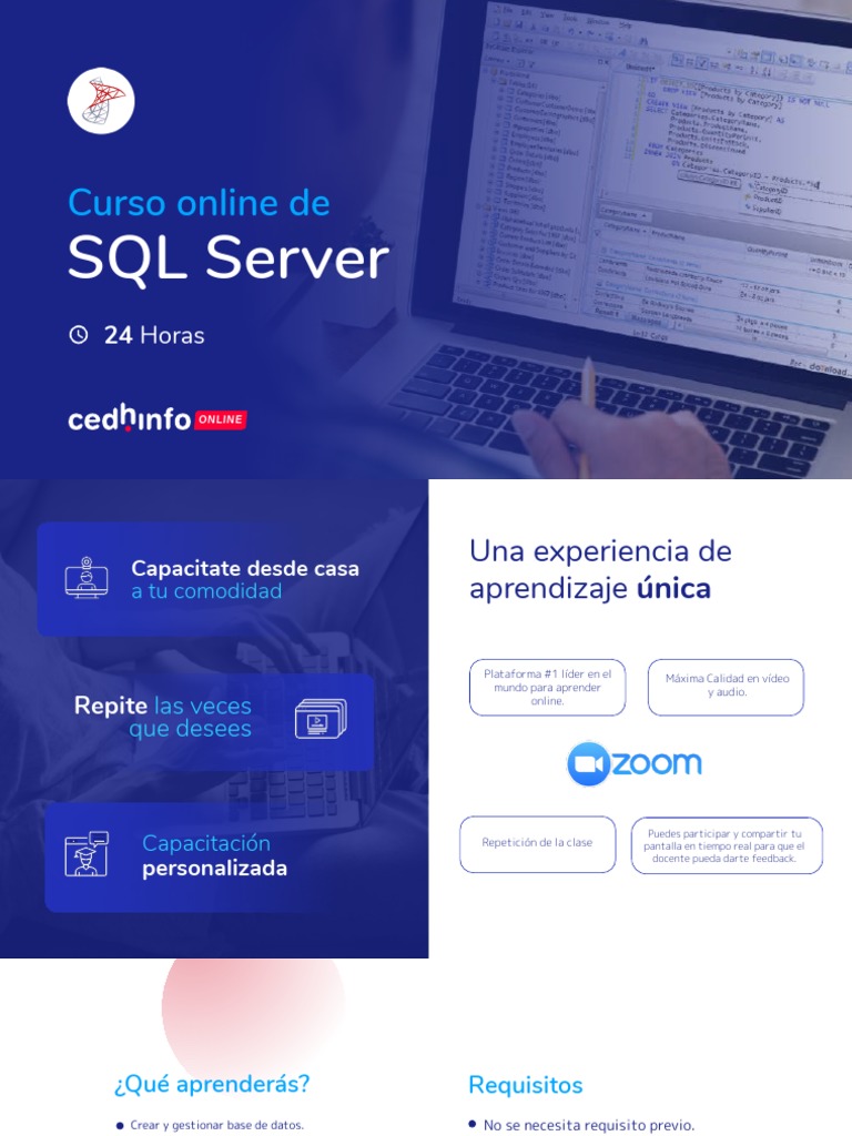 SQLSERVER Brochure-Actual | PDF | SQL | Servidor SQL de Microsoft