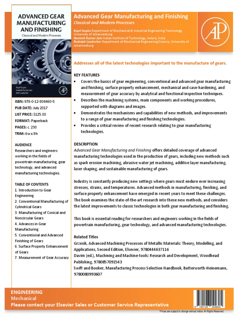 Flyer | PDF | Machining | Gear