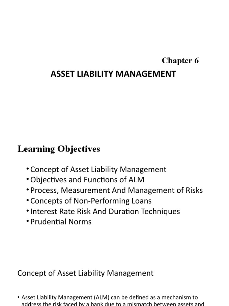 Understanding Asset Liability Management | PDF | Bond Duration | Bonds ...