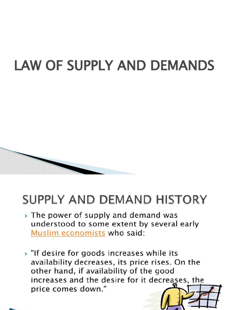 Supply and Demand Laws Explained | PDF | Social Science