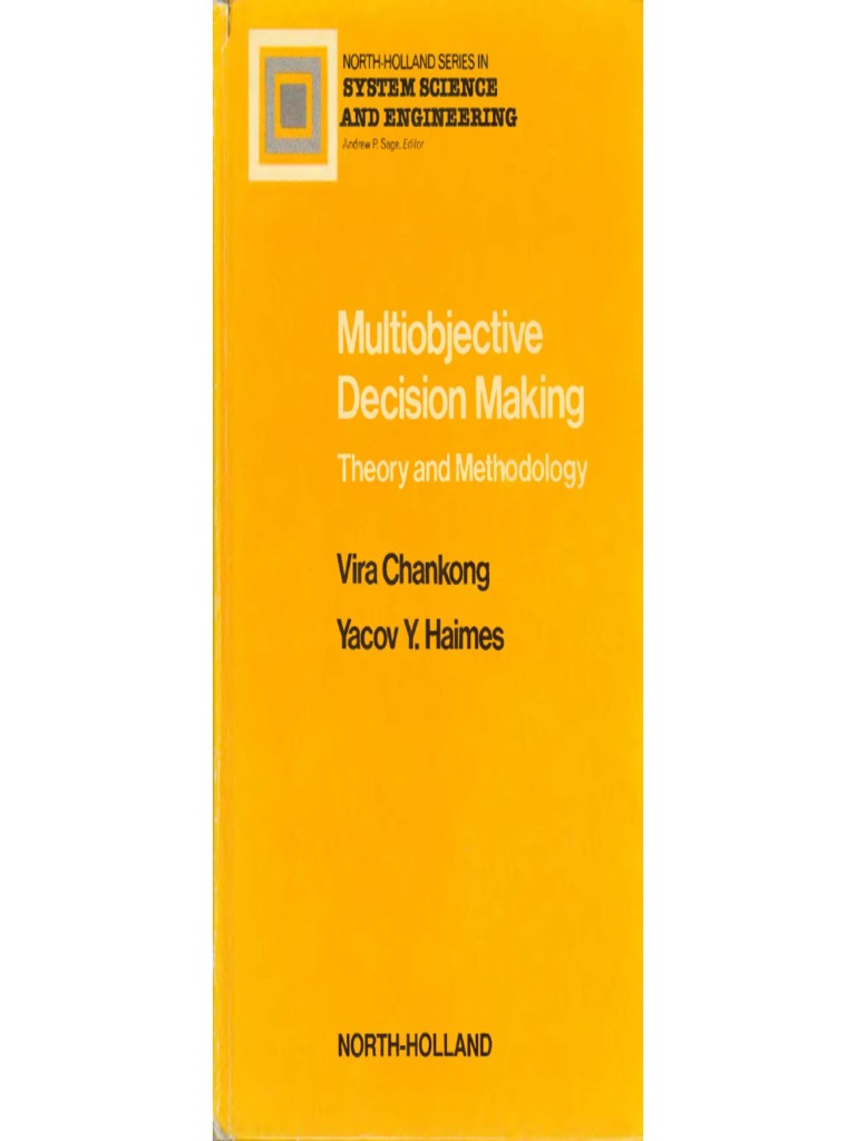 Multi Objective Decision Making | PDF
