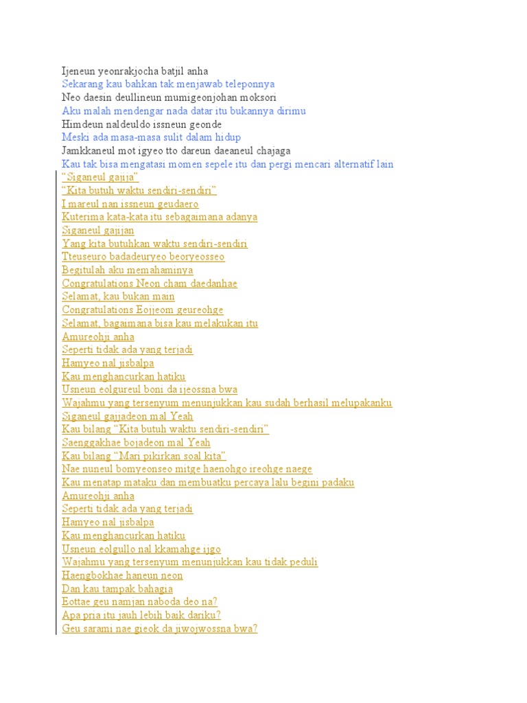 Lirik Lagu Day6 - Congratulations | PDF