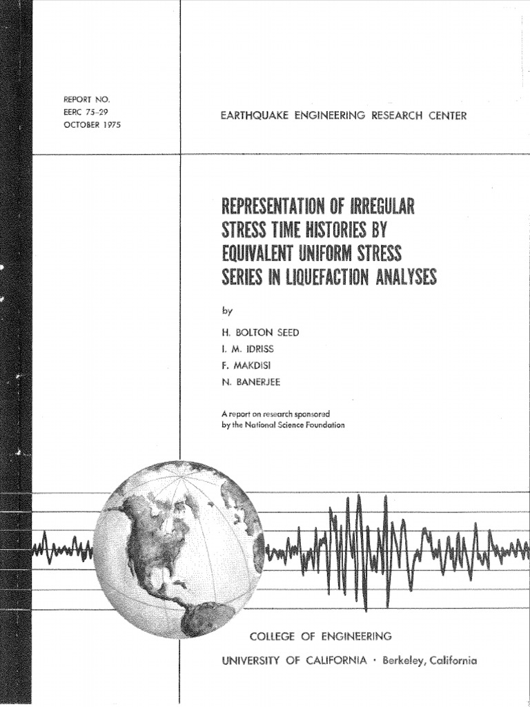Representation of Irregular Stress Time Histories by Equivalent Uniform ...