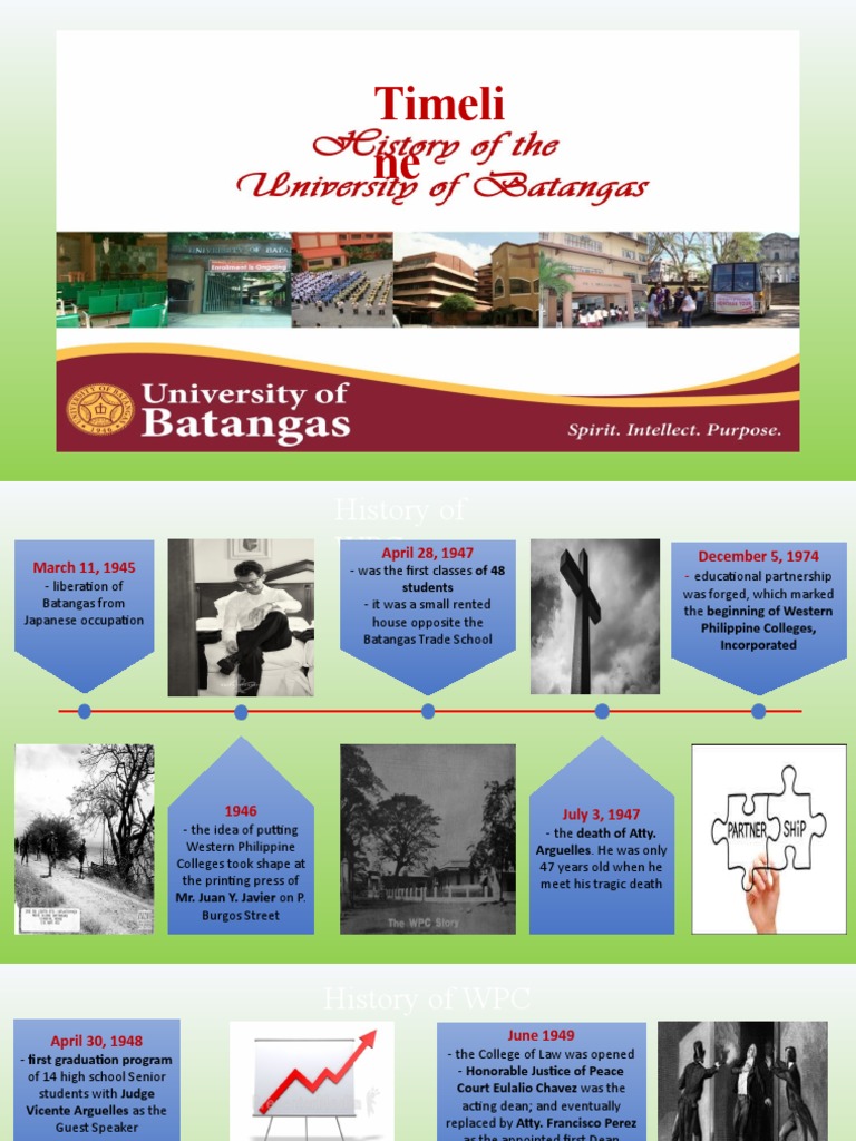 Timeline History of WPCGroup 1 UBCV | PDF | Government