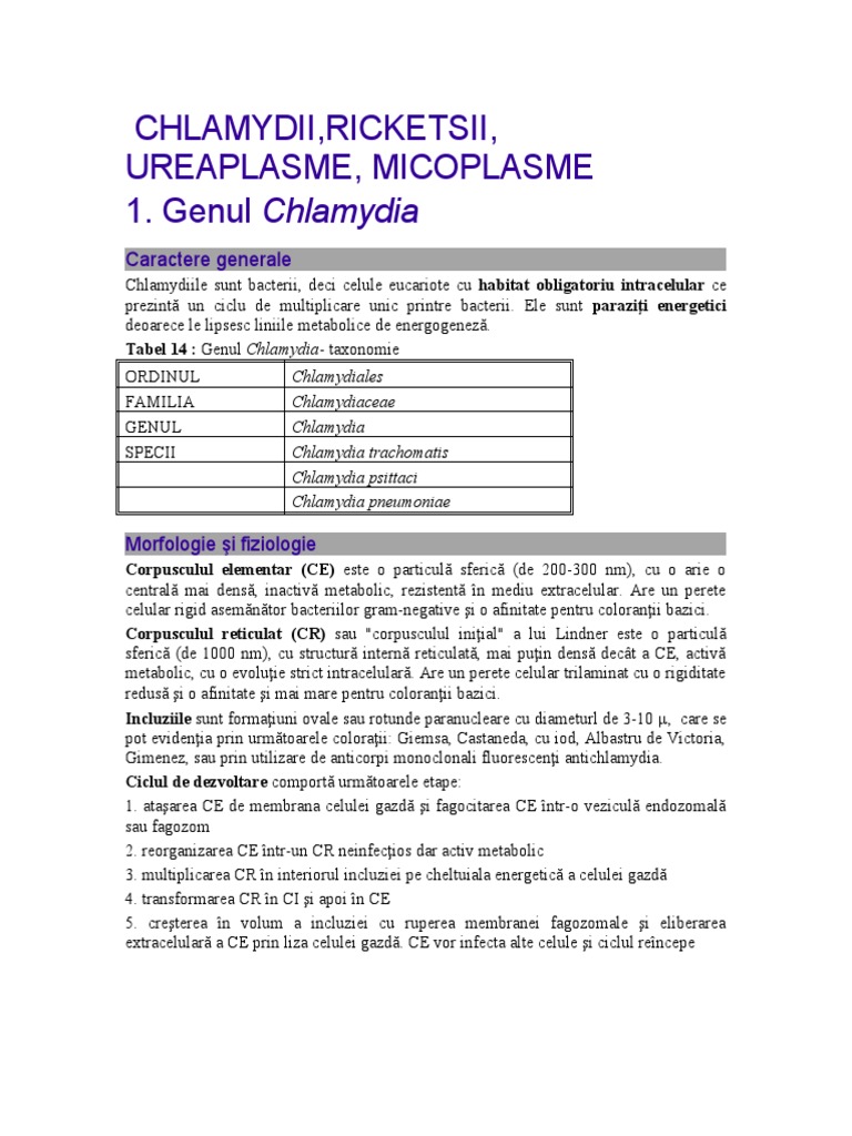 Chlamydia | PDF