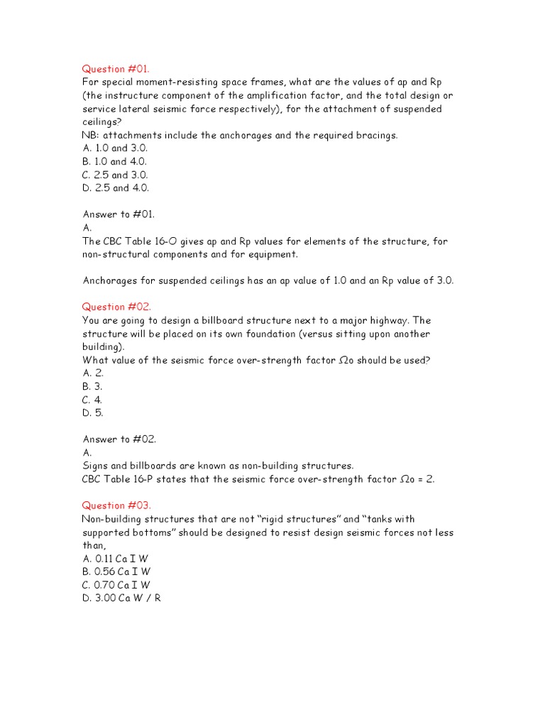 Question 2 of 4 | PDF | Civil Engineering | Geotechnical Engineering