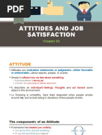 Major Job Attitudes | PDF | Job Satisfaction | Social Psychology