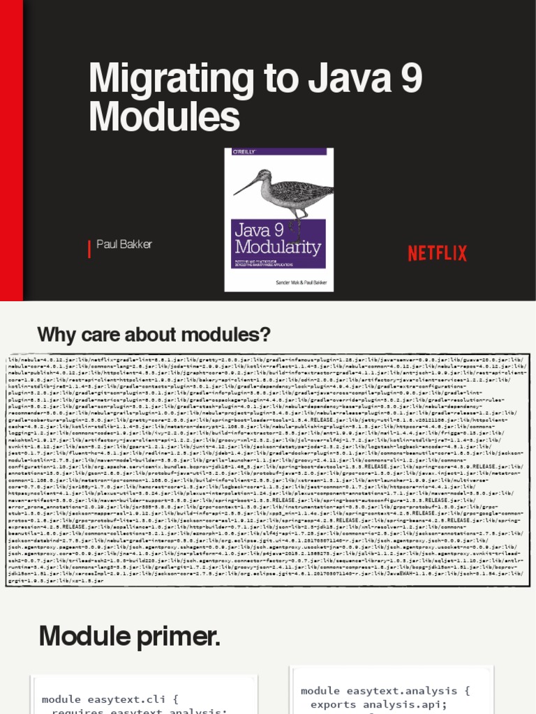 Migrating To Java 9 Modules | PDF | Java (Programming Language ...