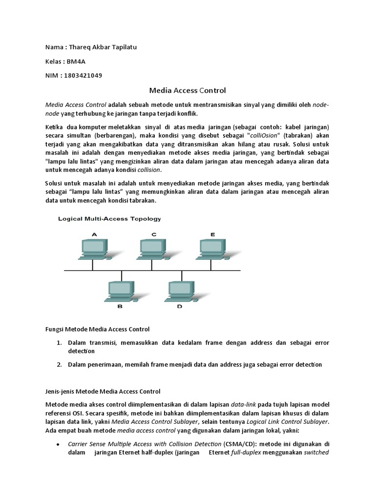 Komdat-Medium Access Control | PDF