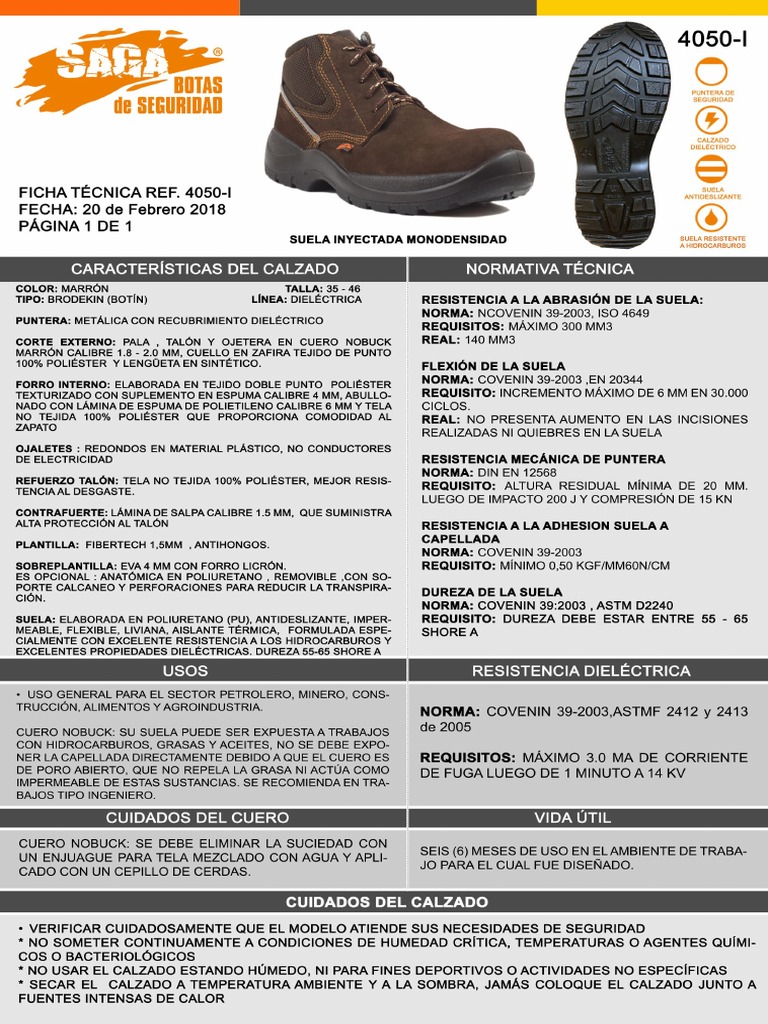 4050 Ficha Técnica | PDF