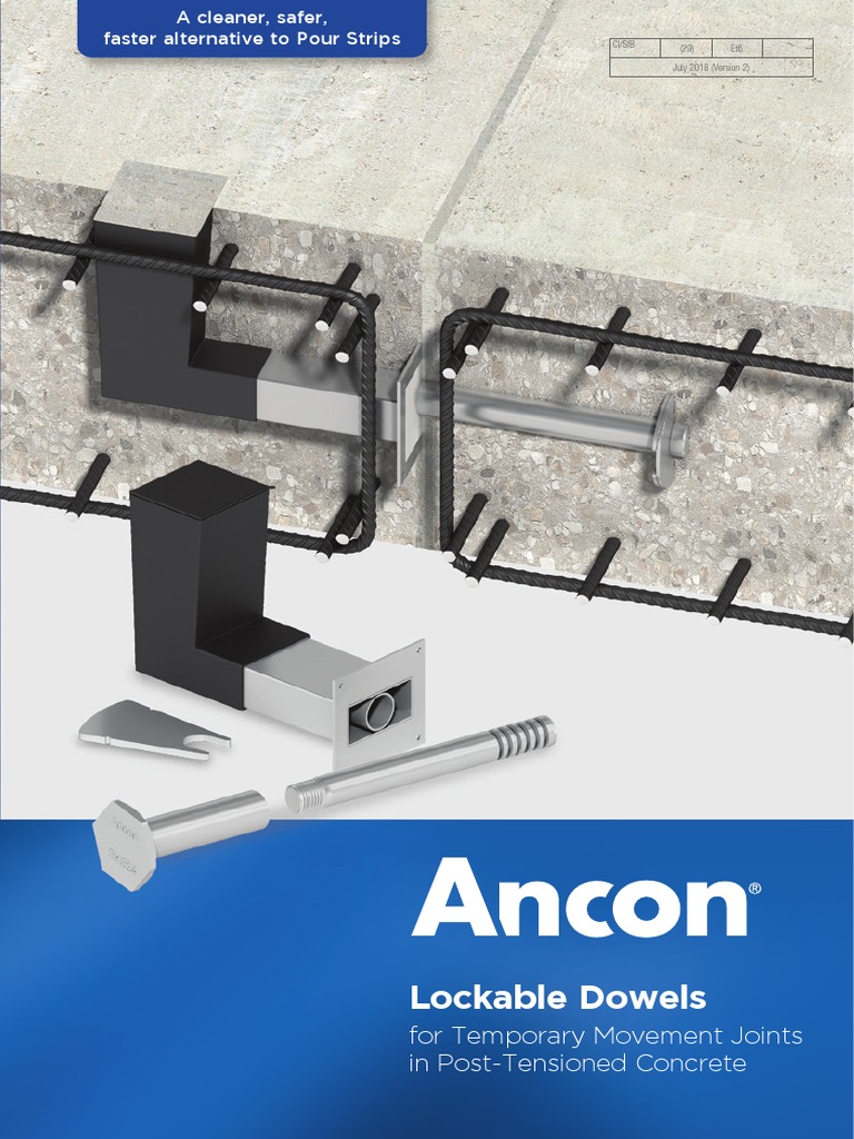 Lockable Dowels - Precast PDF | PDF | Concrete | Prestressed Concrete