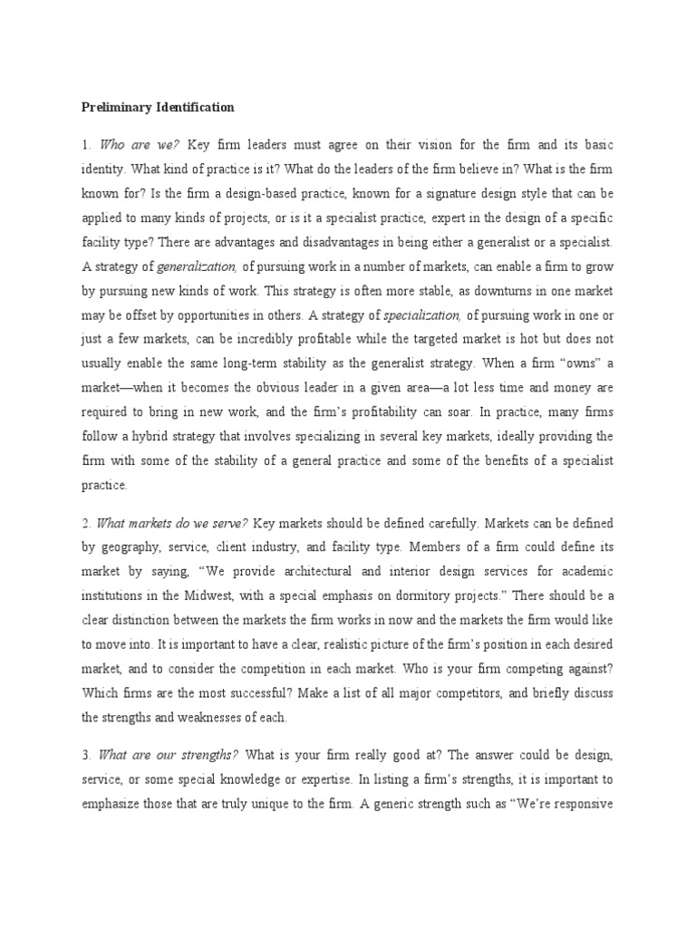 Marketing Questionnaire | PDF | Market Analysis | Marketing Strategy